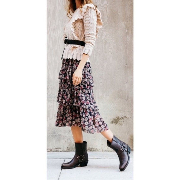 Frye | Shoes | Frye Size 65 Harness Boots Short Shortie Biker Black ...